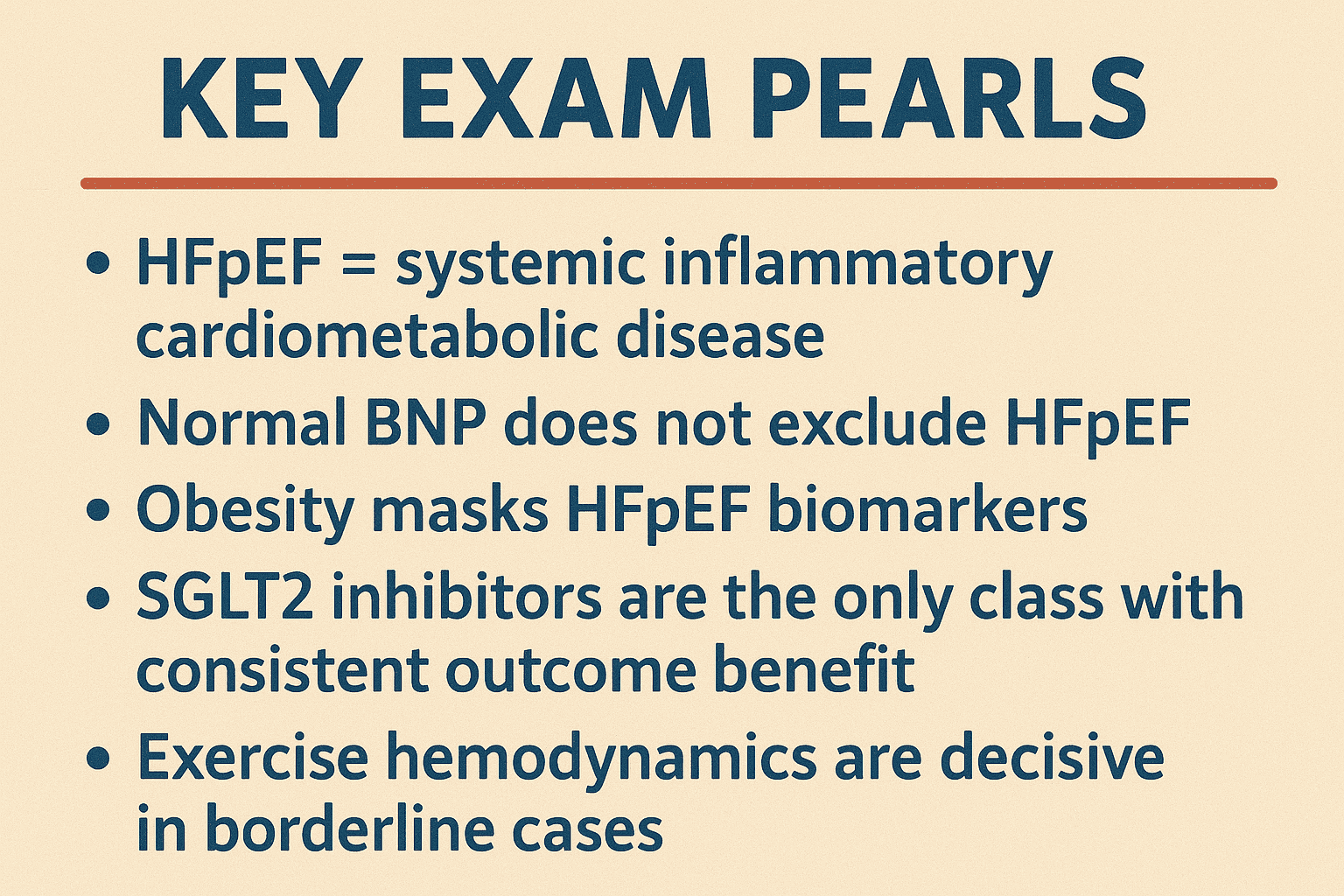 Heart Failure with Preserved Ejection Fraction (HFpEF) - Medicine ...