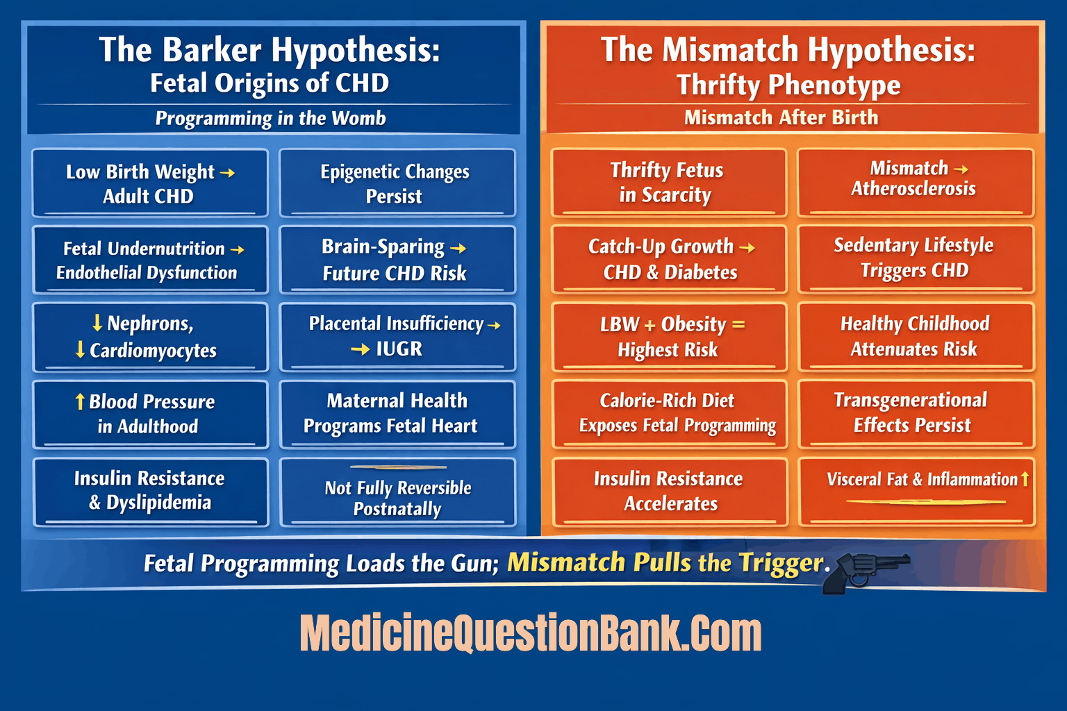 Fetal Origins of Coronary Heart Disease - Medicine Question Bank