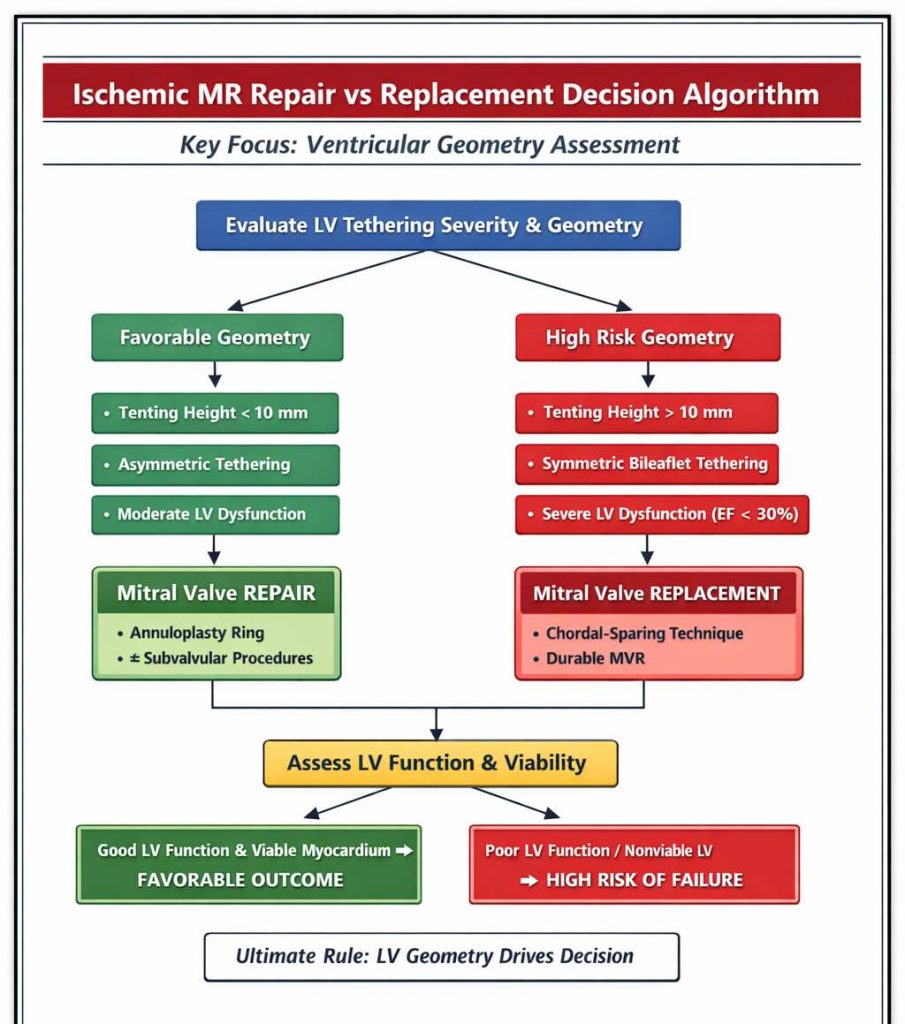Mitral valve repair versus replacement - Medicine Question Bank